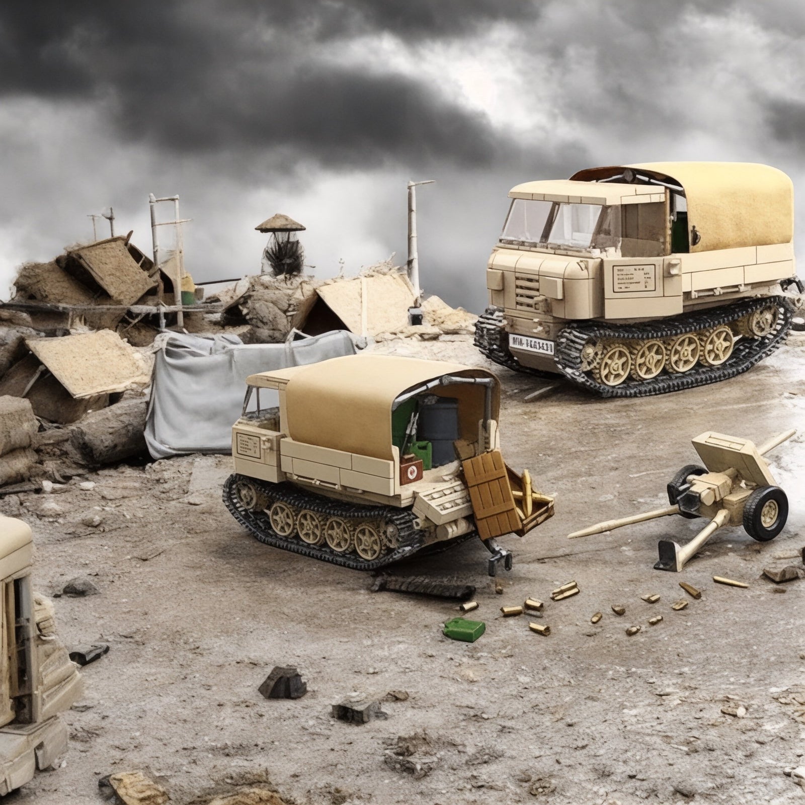 WW2 Building Blocks Sets