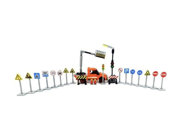 City Brigade Construction Building Blocks Truck Set – General Jim's ...