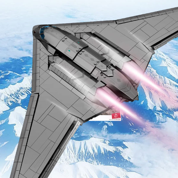 Stealth Bomber Building Blocks Set – General Jim's Toys & Bricks