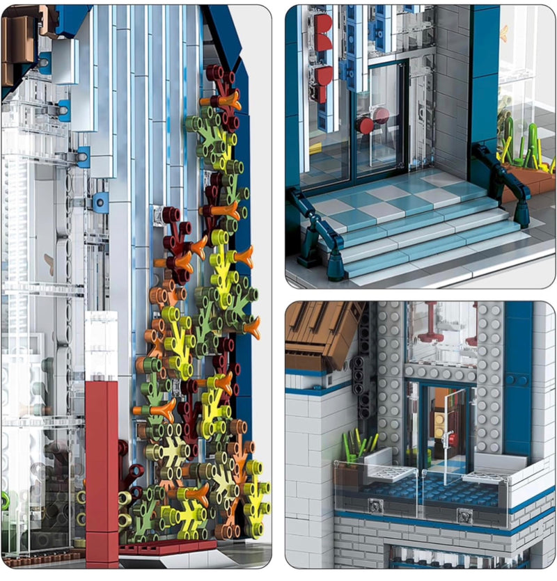 Modern Library Glass Modular Building Blocks Set – General Jim's Toys ...