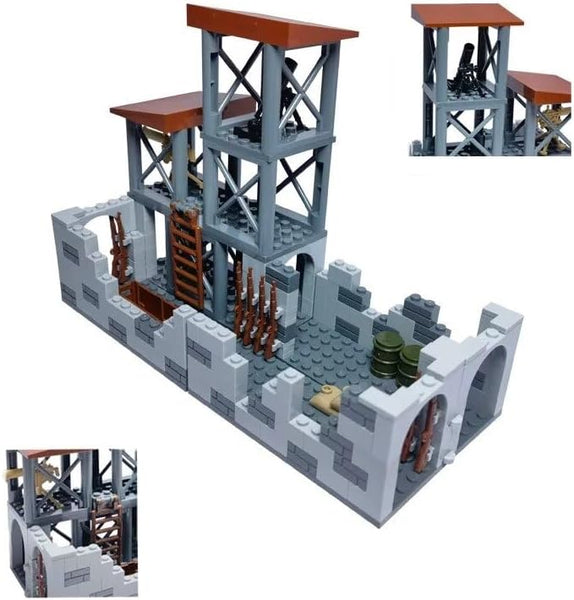 WWII Battle: War Fort Building Blocks Set | General Jim's Toys & Brick ...