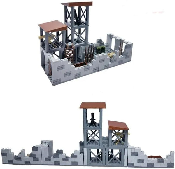 WWII Battle: War Fort Building Blocks Set | General Jim's Toys & Brick ...