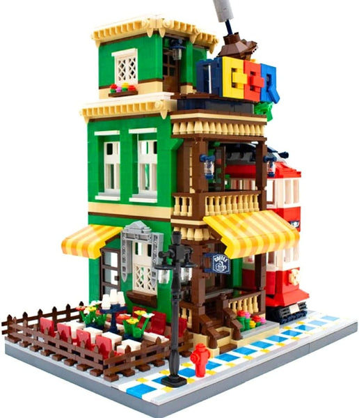 BBQ Restaurant Building Toy | General Jim's Toys & Bricks