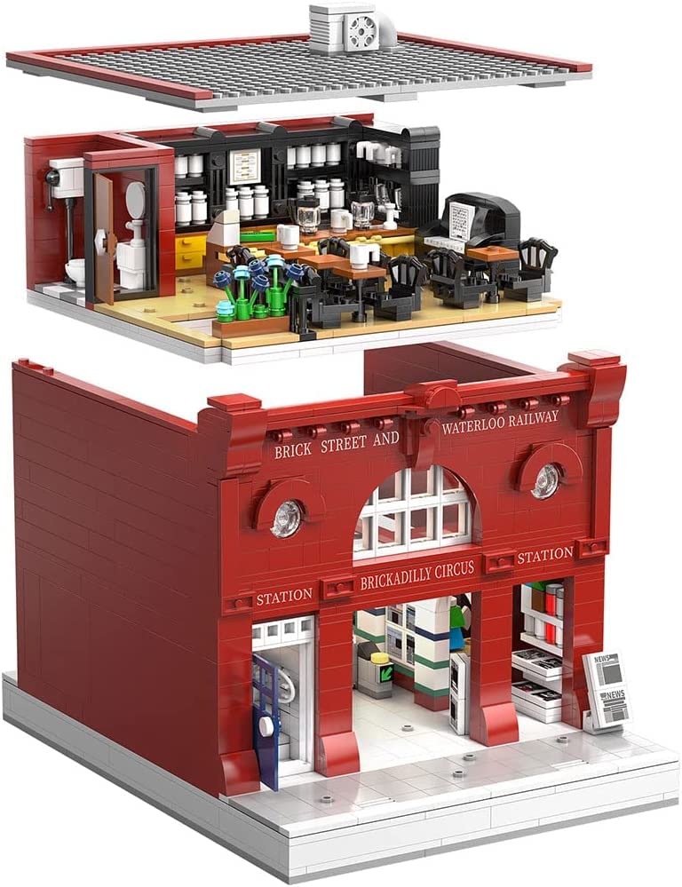 London Underground Modular Building Blocks Set with LED Lighting Brick ...