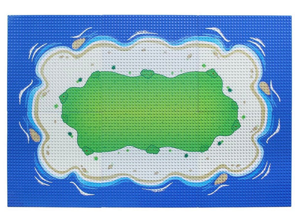 6 Pack Complete Set of Grass Oasis Island Baseplates | General Jim's T ...