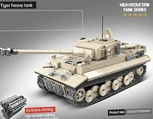 German Tiger Tank 131 Building Blocks Toys Set | General Jim's Toys ...