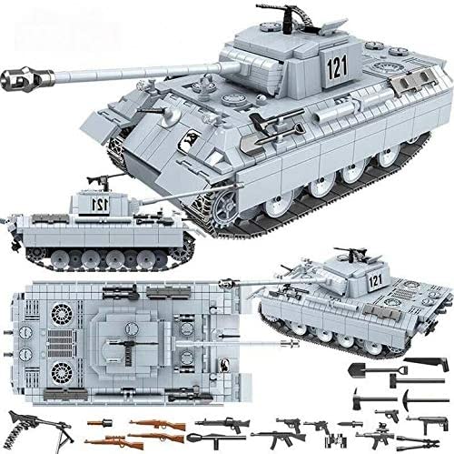 German Panther 121 WW2 Building Blocks Army Tank | General Jim's Toys ...